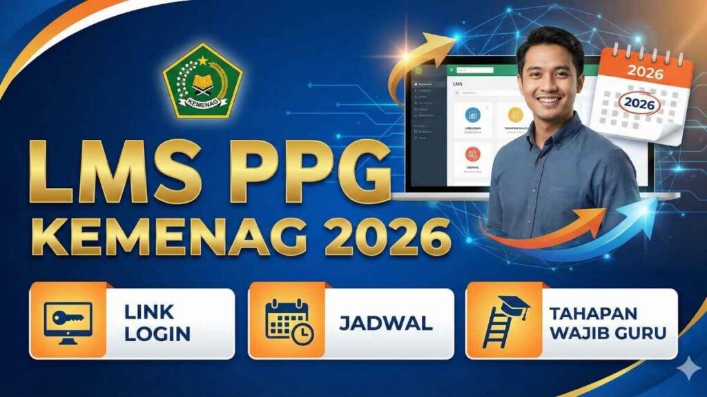 LMS PPG Kemenag 2026: Link Login, Jadwal, dan Tahapan yang Wajib ...